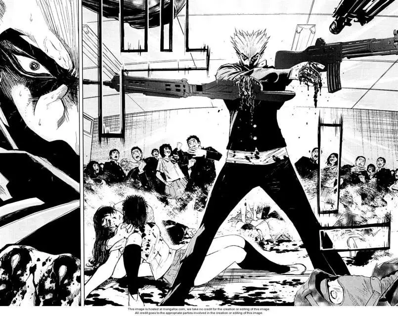 Akumetsu, il giustiziere che rivendica il declino del paese