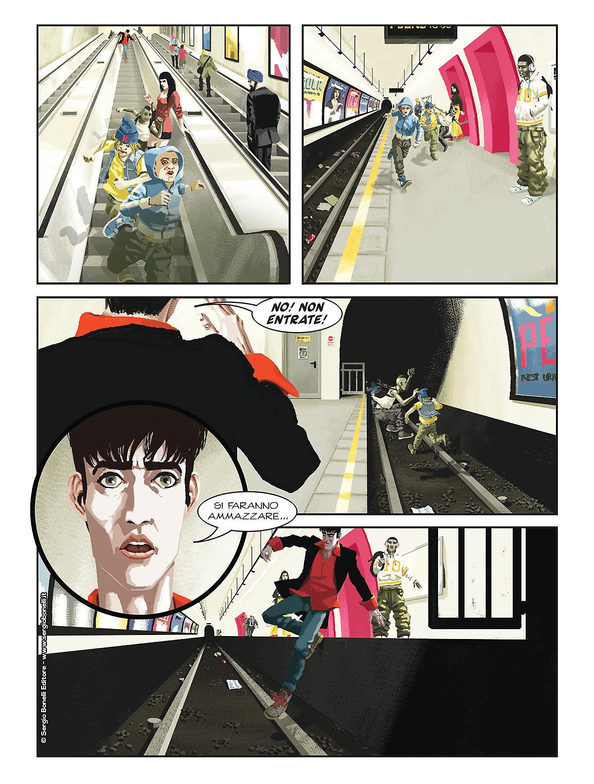 Dylan Dog Color Fest 44, Il verme bianco, recensione